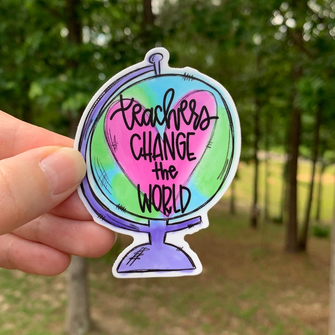 Teacher Sticker Laptop Sticker Sticker Collector Vinyl - Etsy