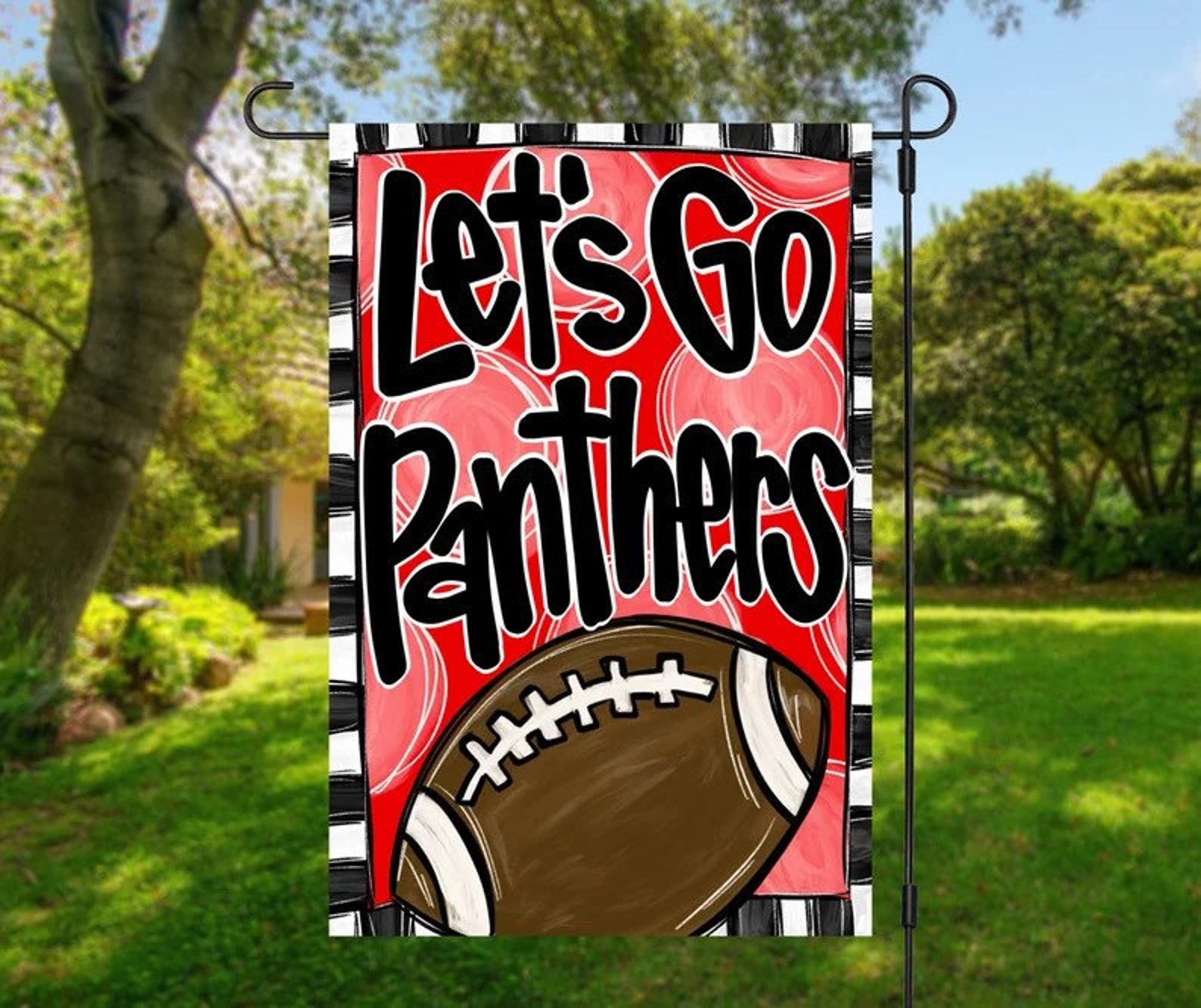 Custom Team Football Garden Flag Fall Yard Decor Flag - Etsy