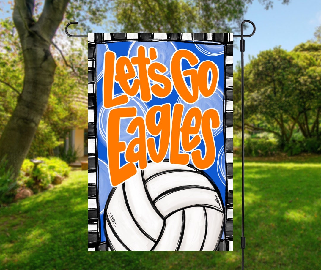 Custom Volleyball Team Garden Flag | Yard Decor | Flag | Personalized ...