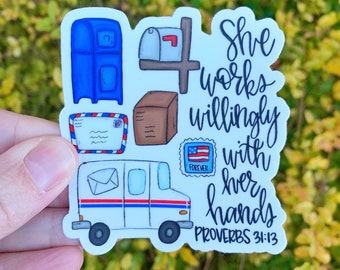 Usps Vinyl Decal - Etsy