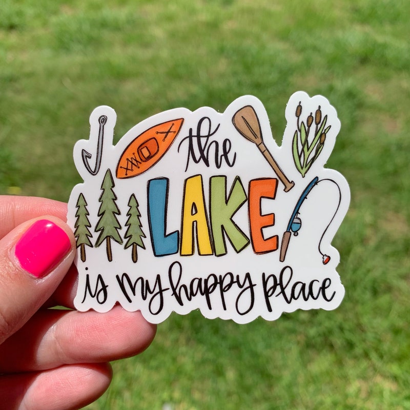 Lake Life Decal - Etsy