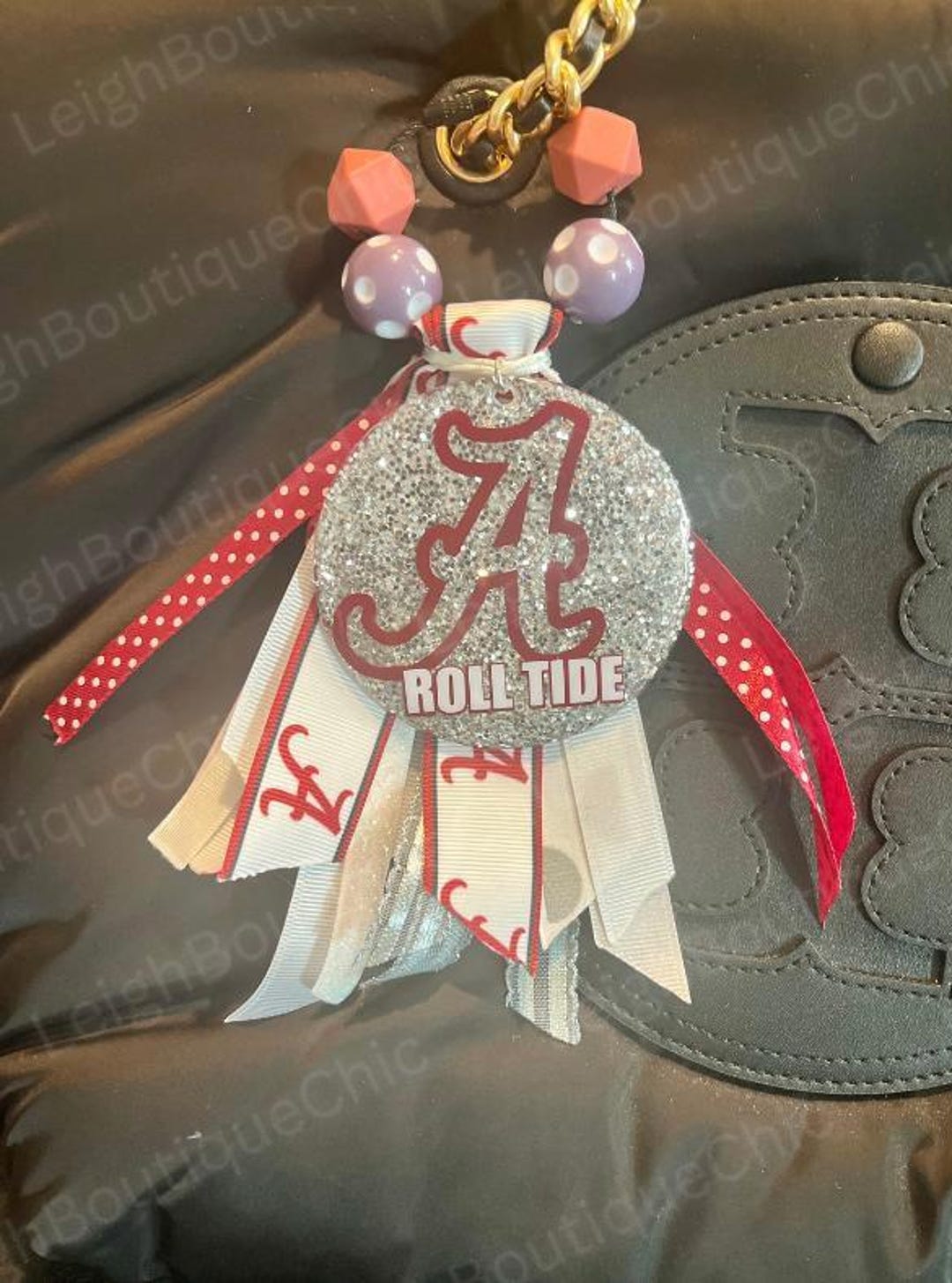 University of Alabama Football Bag Tassel, Bama Fan Football Tassel ...