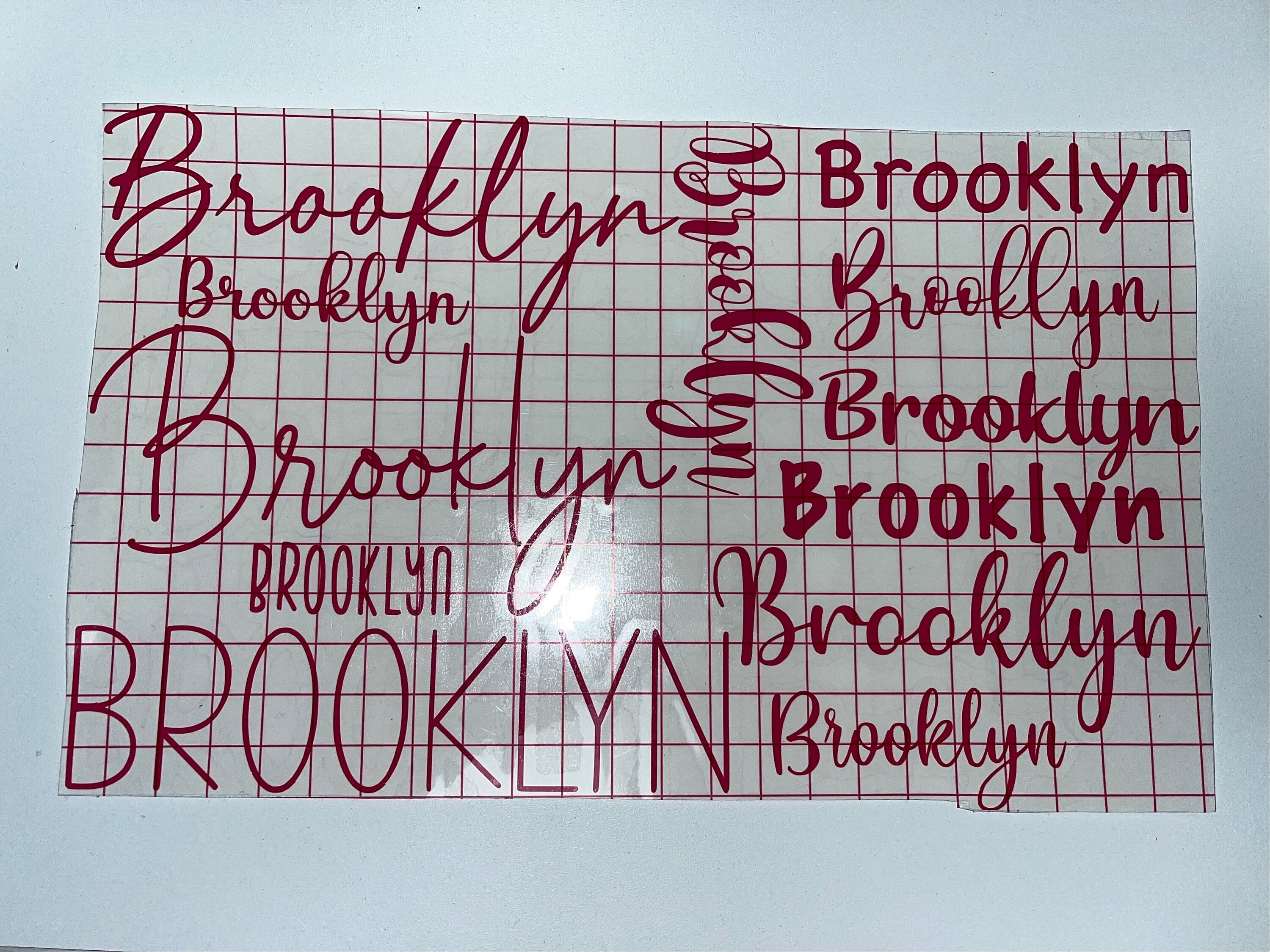 Vinyl Decal Name Sheet, Monogram Decal Sheets, Back to School Decals ...