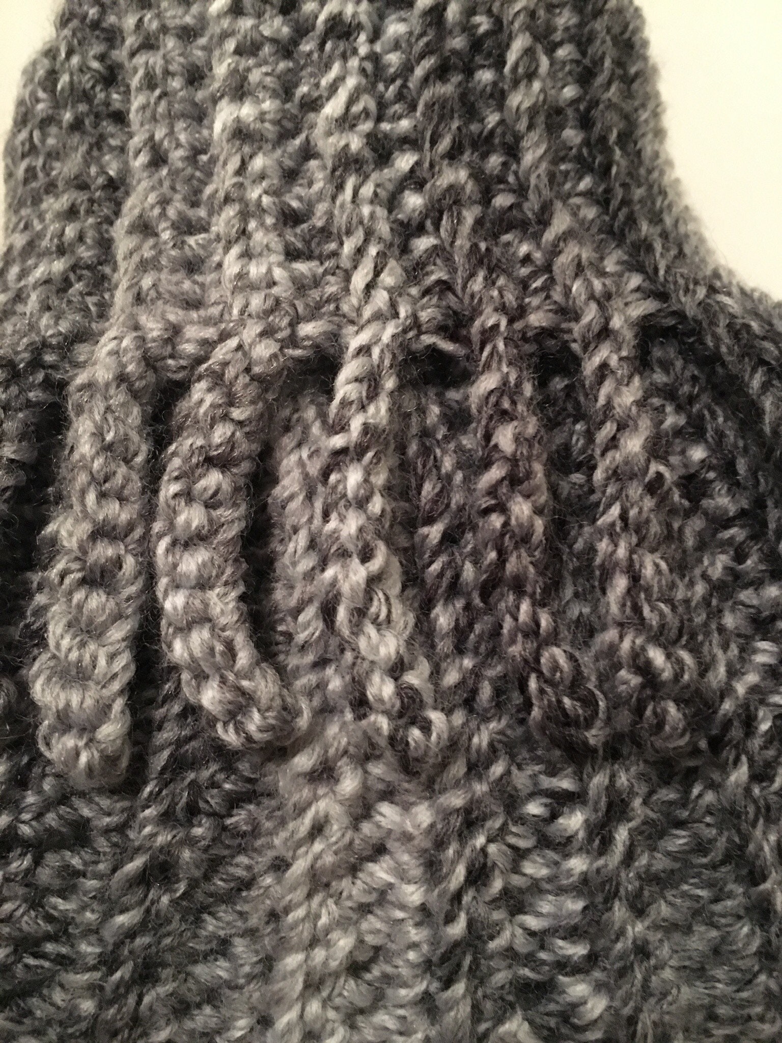 Jester Fringed Cowl Ribbed Scarf Neck Warmer... - Etsy UK