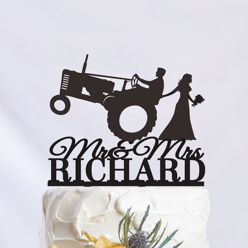 Country Cake Topper - Etsy