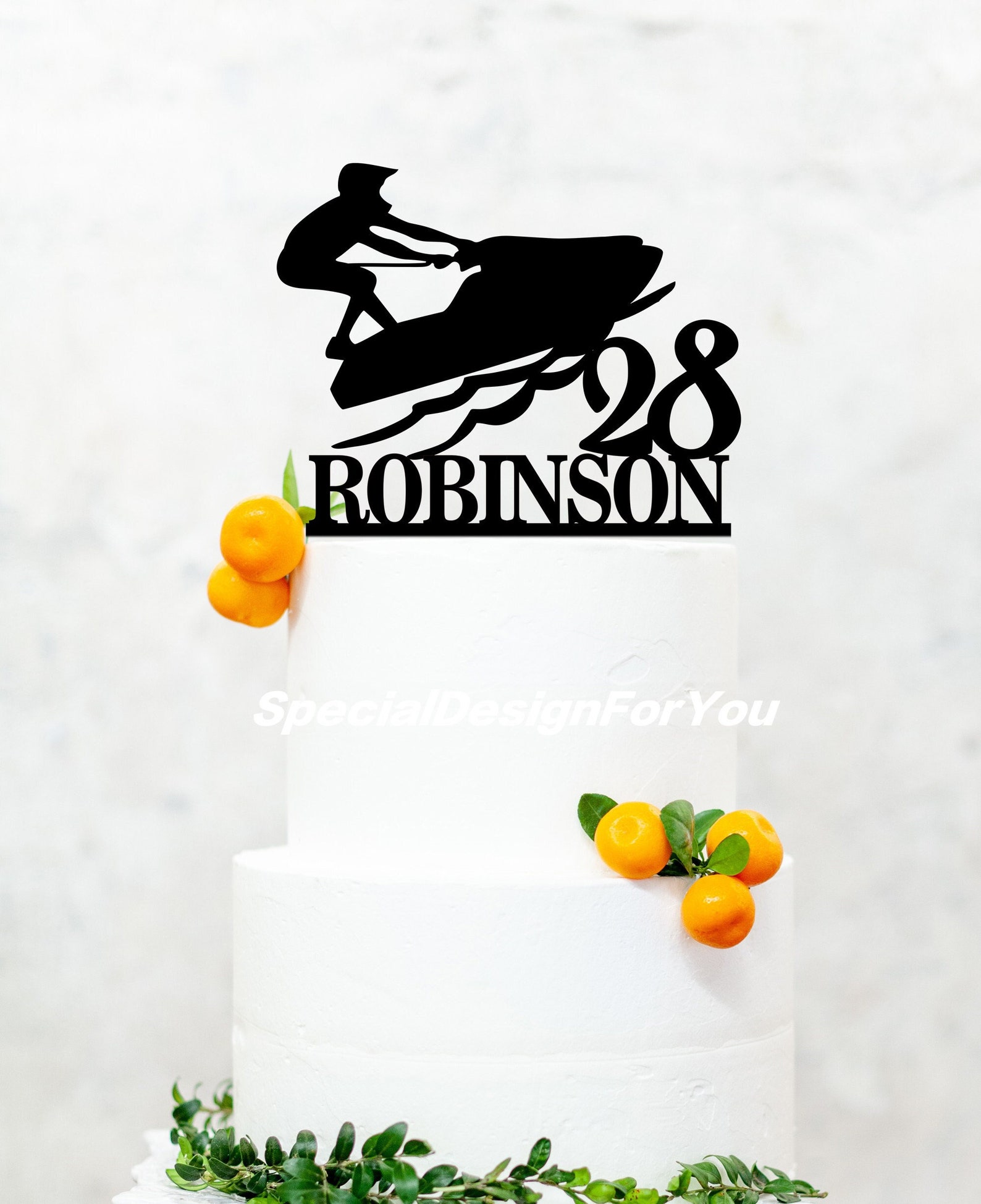 Jet Ski Birthday Cake Topper Jet Skiing Cake Topper Jet - Etsy