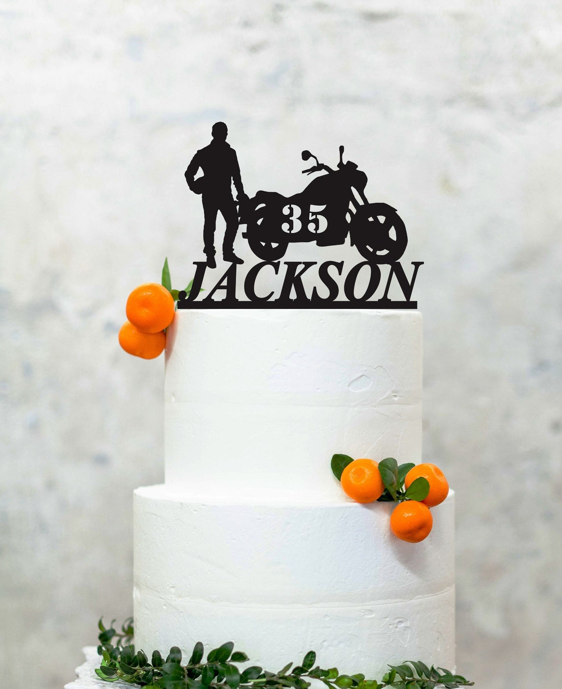 Harley Motorcycle Cake Topper ,harley Motorcycle Birthday Cake Topper ...