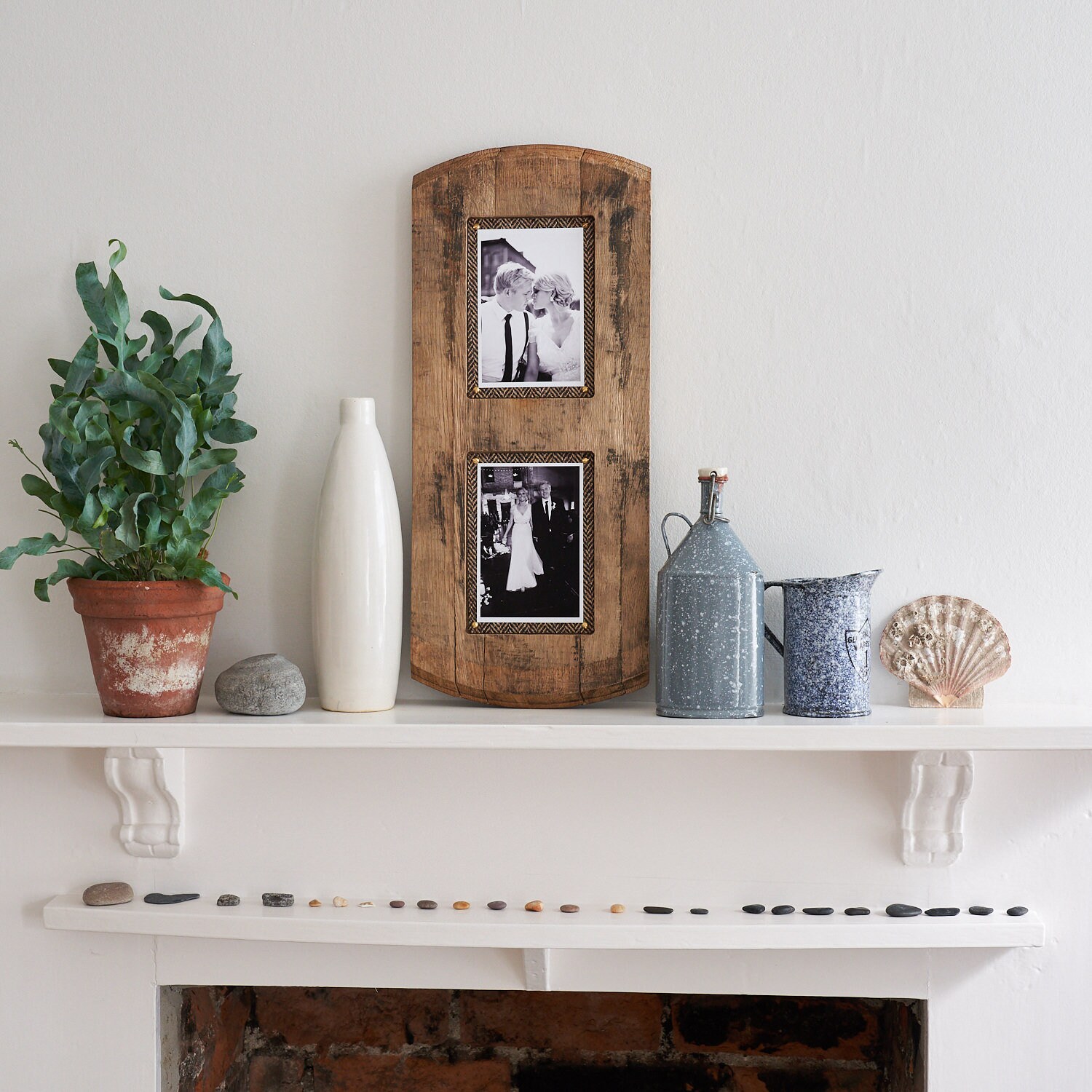 Head Frame- Double Window Reclaimed Whisky Barrel Wood - Etsy