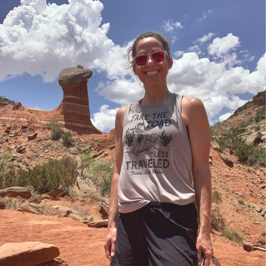 Toad Less Traveled Tank - Etsy