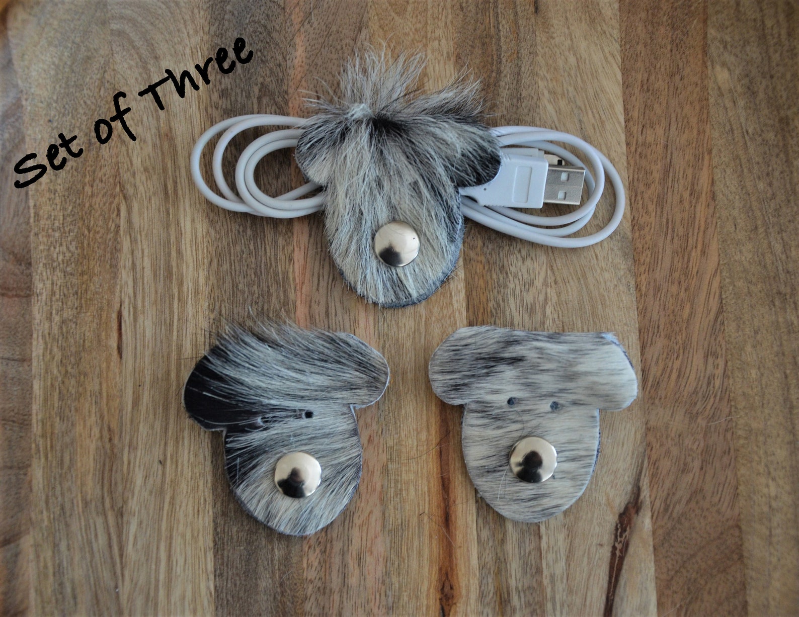 Cord Organizers Dog Cord Wraps Leather Cord Wraps Cord | Etsy