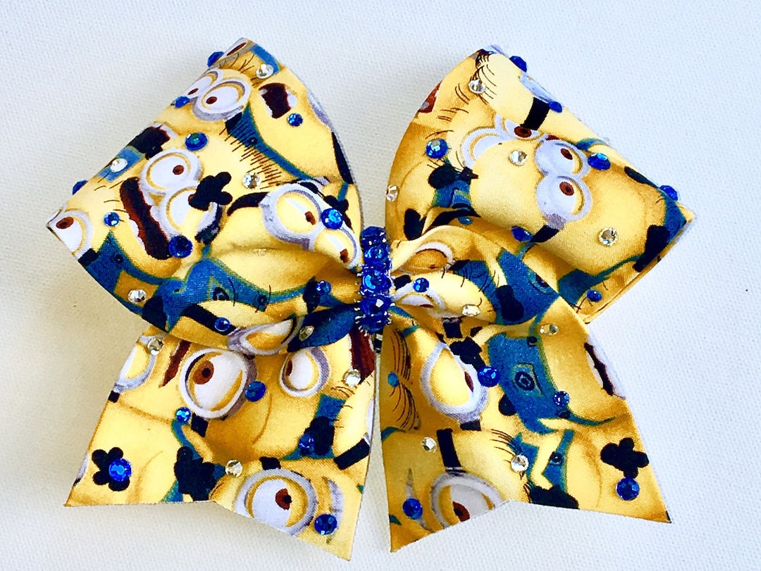 Minion Cheer Bow - Etsy