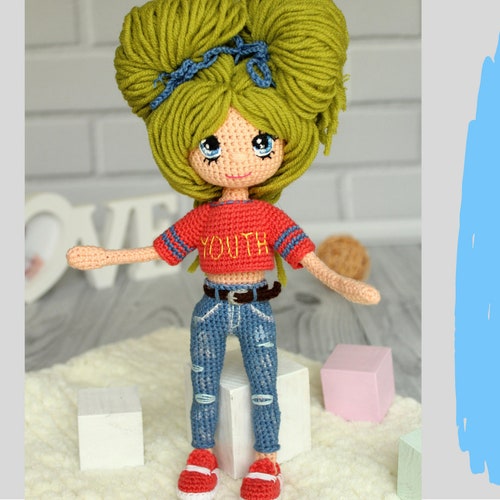 PDF CROCHET PATTERN She-ra Doll // Amigurumi Crochet // | Etsy