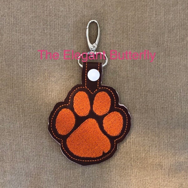 Snap Tab Embroidery Design - Etsy