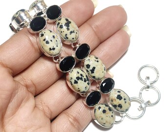 Rectangular Stone Bracelet - Etsy