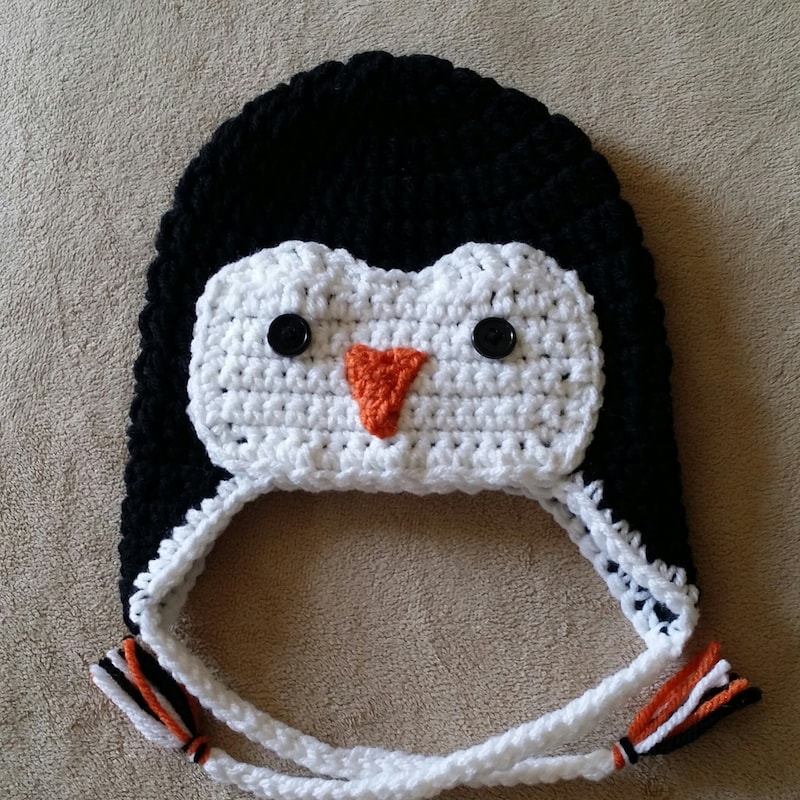 Penguin Hat - Etsy