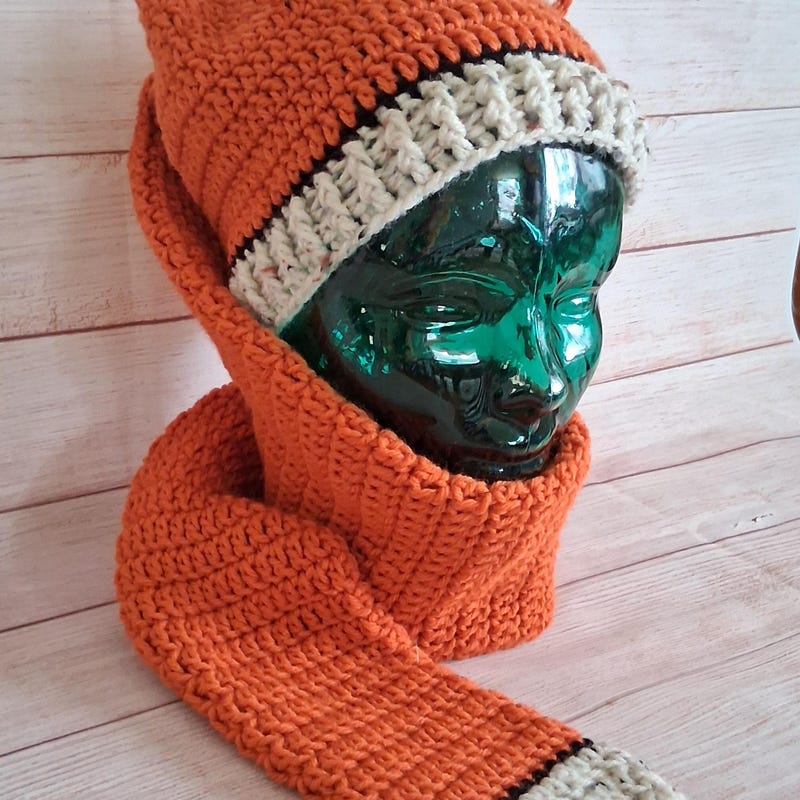 Hat Scarf Combo - Etsy