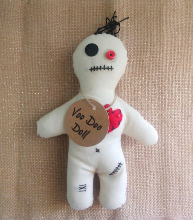 Voodoo Doll Dammit Doll Halloween Decor Stuffie - Etsy