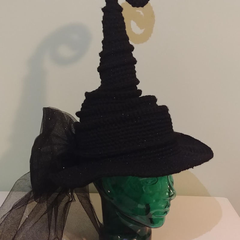 Curly Witch Hat - Etsy
