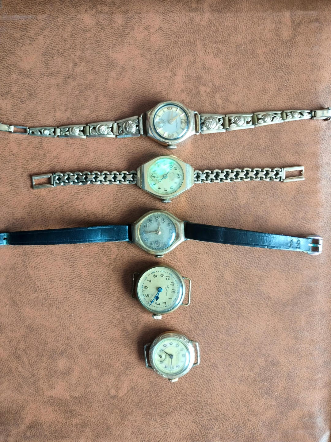 5 Ladies Watches, Vintage, Mechanical, Working, Project Watches - Etsy