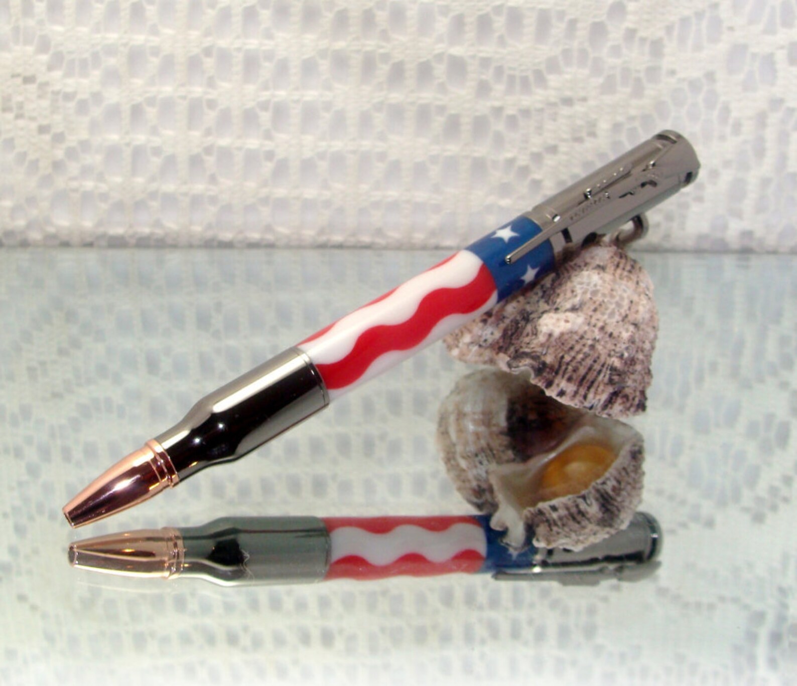 30 Cal Patriotic Wavy Stars and Stripes American Patriot Bolt - Etsy