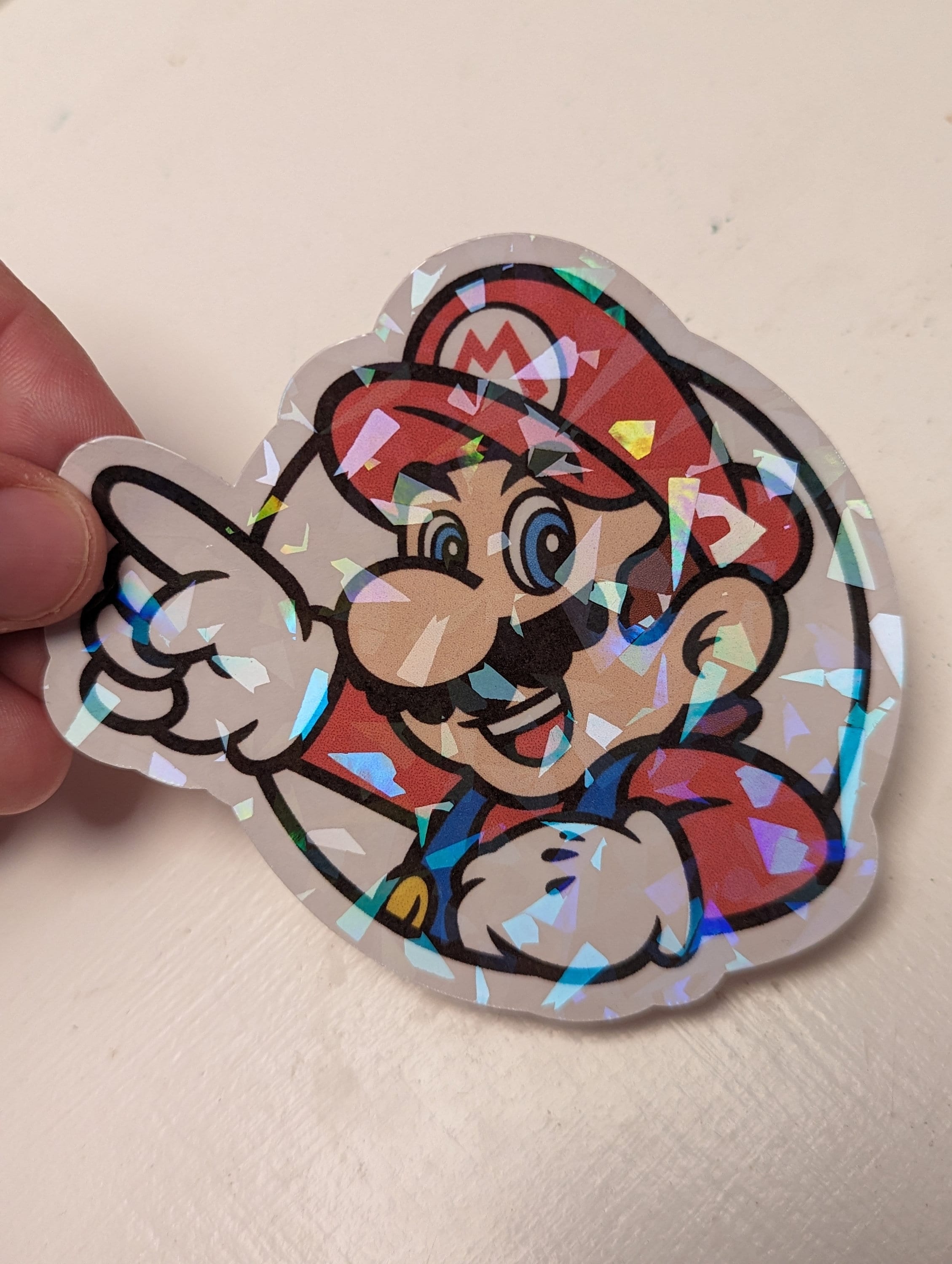 Mario Bros. Sticker Pack-8 Large Stickers - Etsy