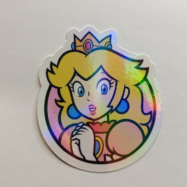 Princess Peach Sticker Svg - Etsy