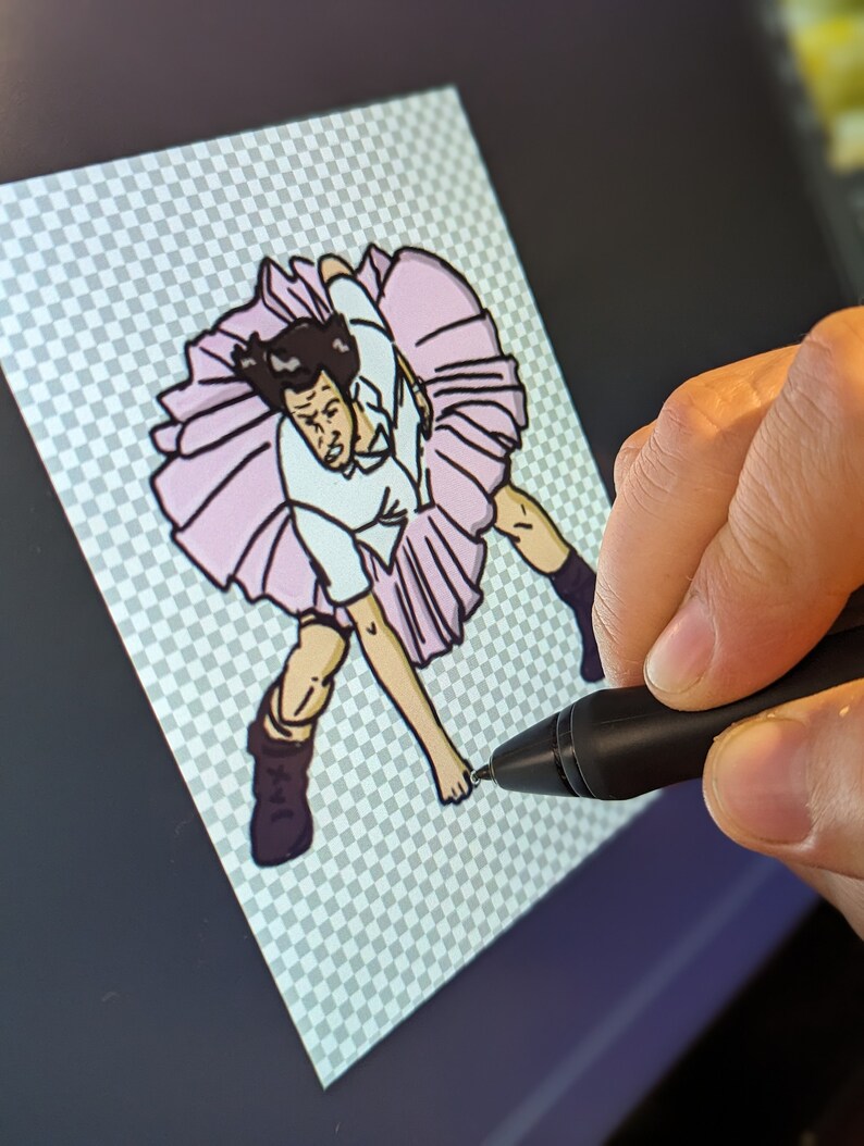 Ace Ventura Tutu Sticker, Jim Carrey Sticker - Etsy