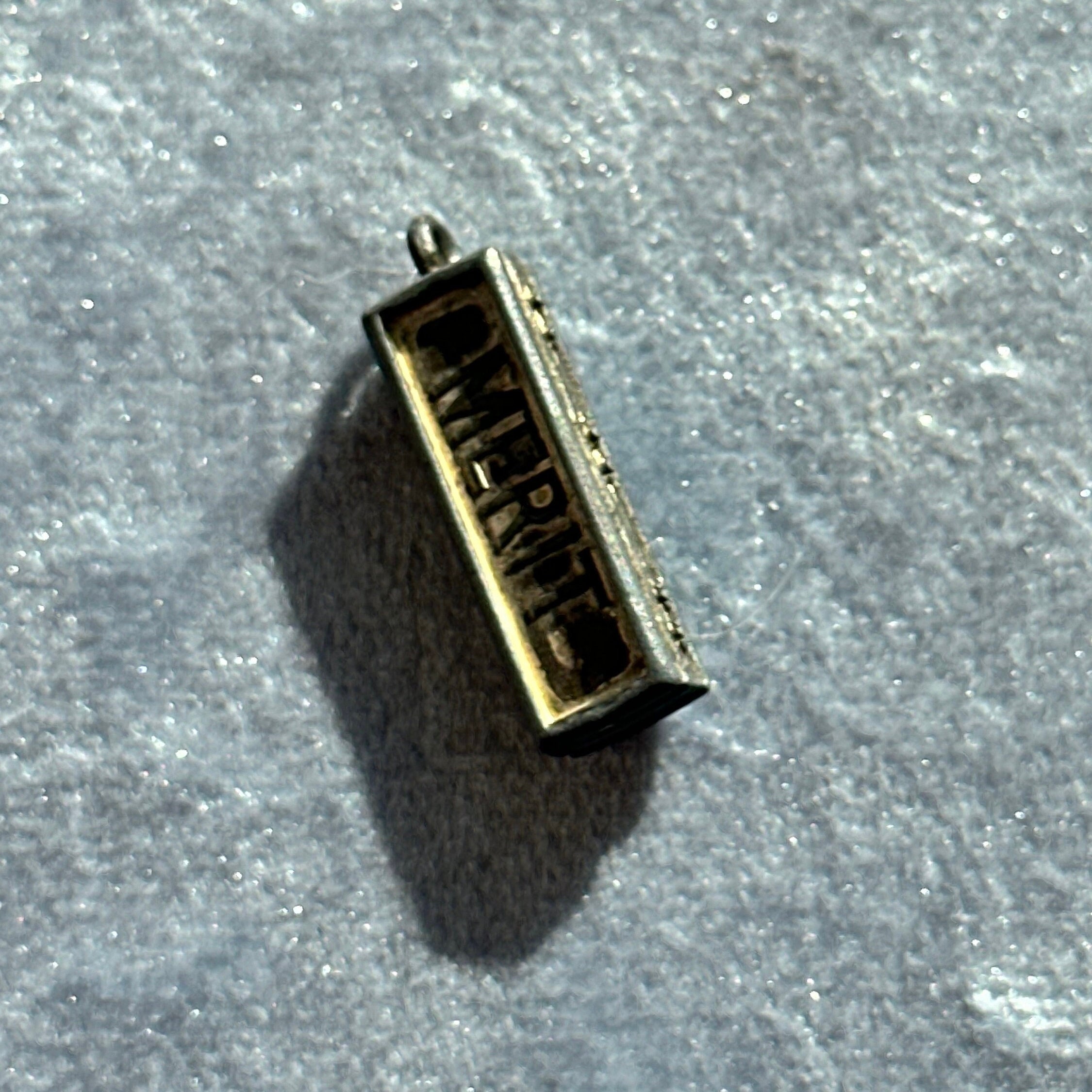 Vintage Coffin Charm Goth Victorian Pewter Mourning Charm - Etsy