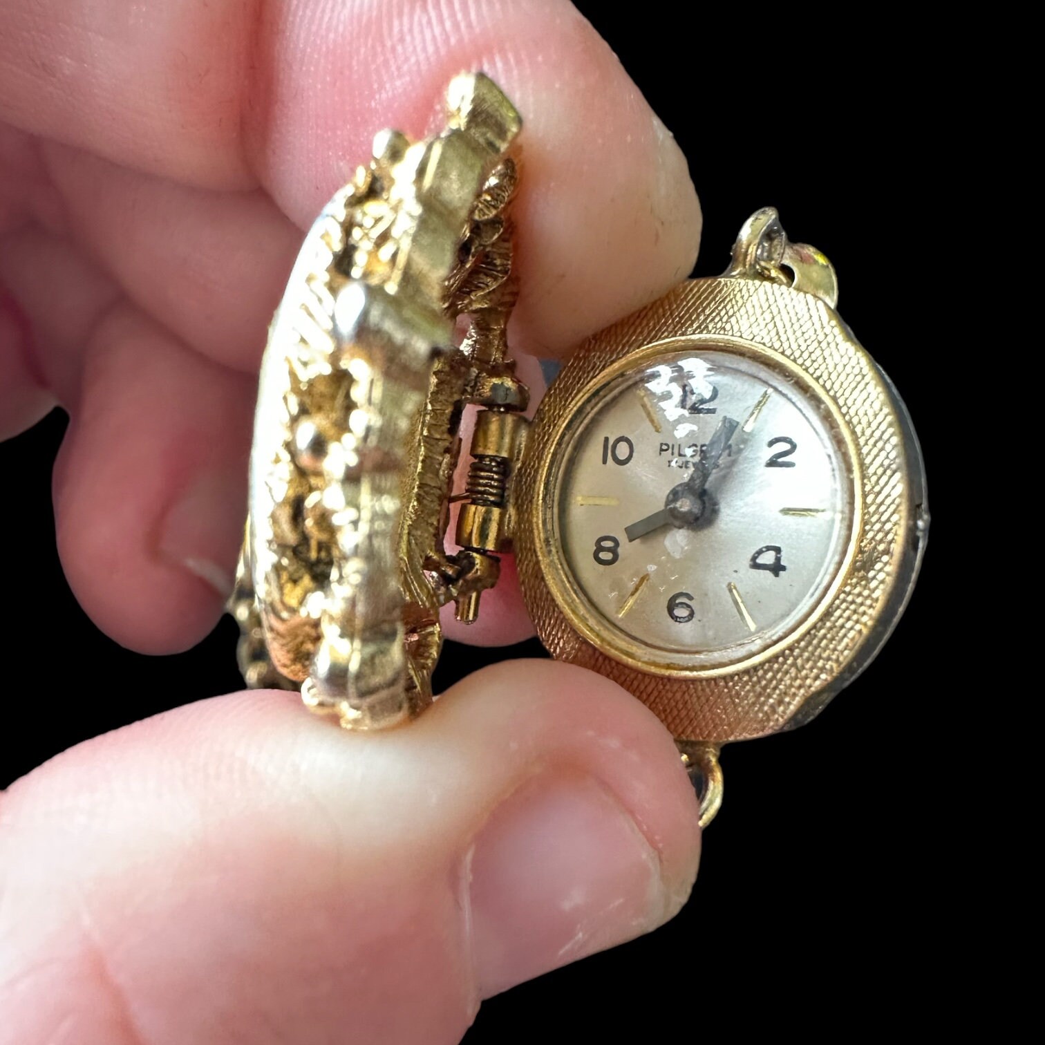 Reworked Vintage Cameo Watch Necklace - Etsy