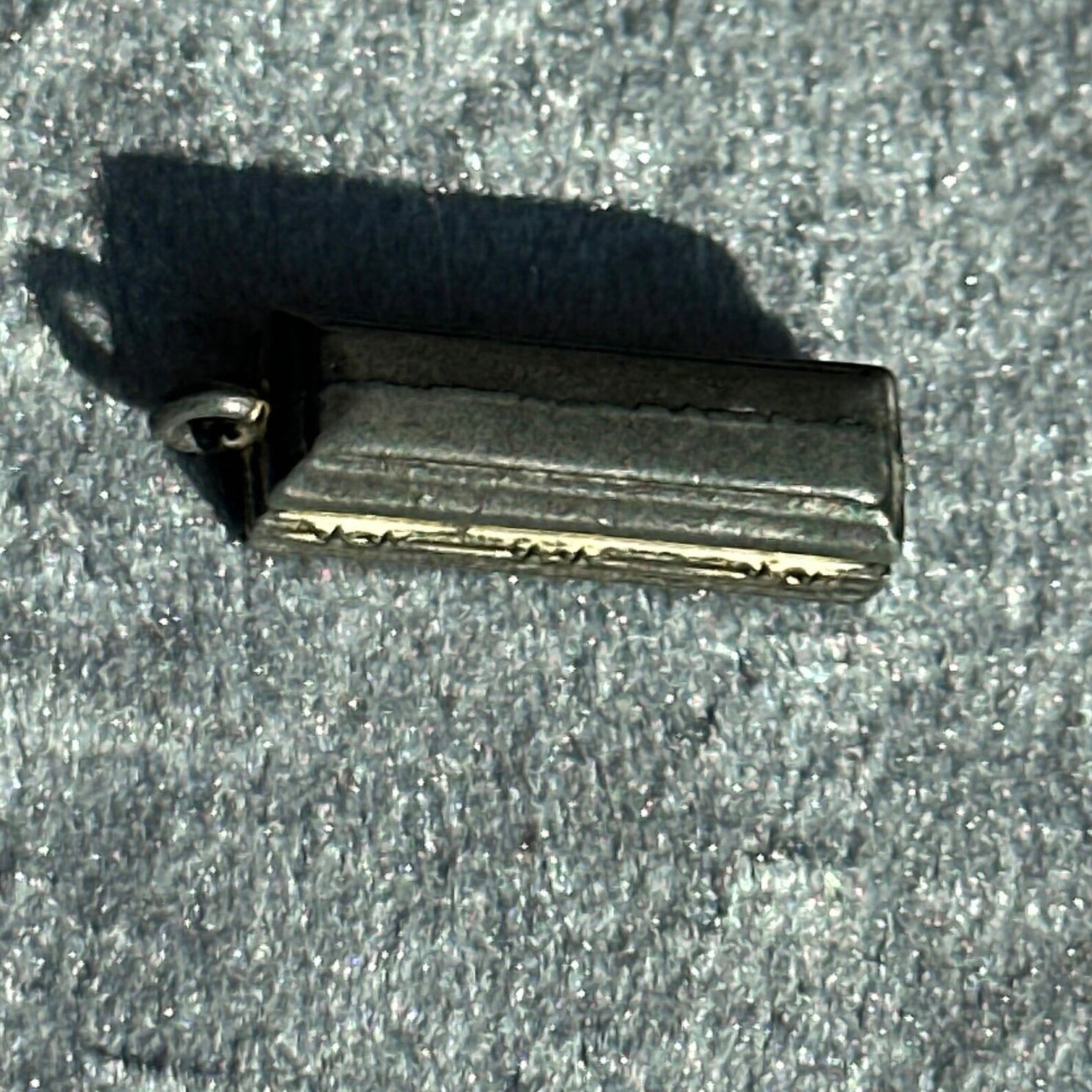 Vintage Coffin Charm Goth Victorian Pewter Mourning Charm - Etsy