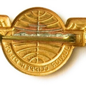 Vintage PAN AM AIRLINES 1960's Junior Clipper Pilot Metal Kiddie Wings ...