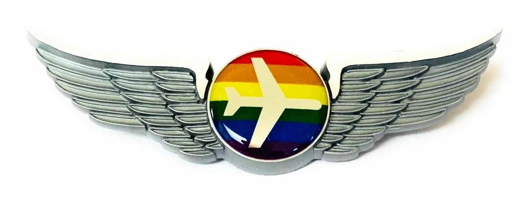 Airlines Vintage Pilot Wings Badges Pins - Etsy