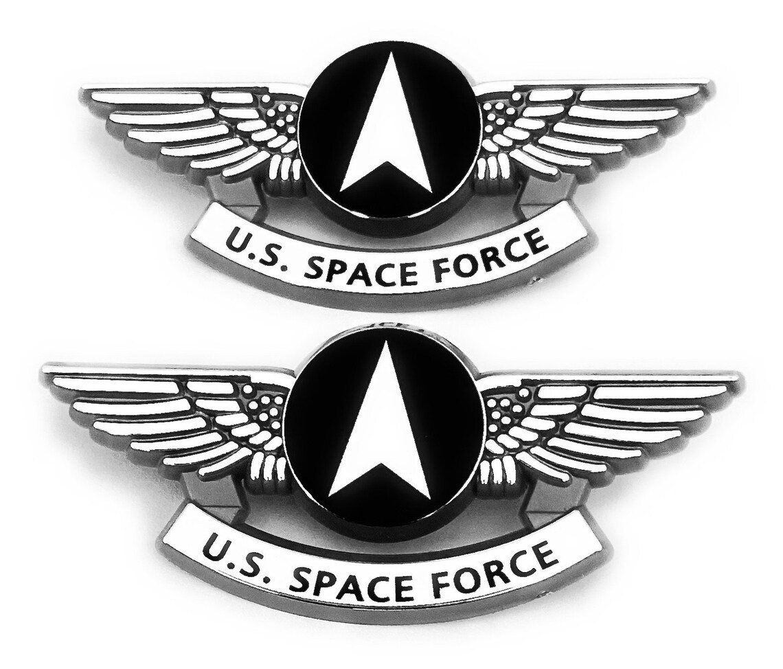 UNITED STATES Space Force Pilot Wing Military Pins Lot of 2 | Etsy