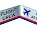 Airlines Flight Attendant and Flight Crew Uniform Badges - Etsy