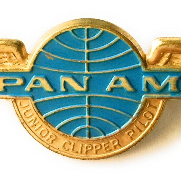 Vintage Pan Am Pin - Etsy