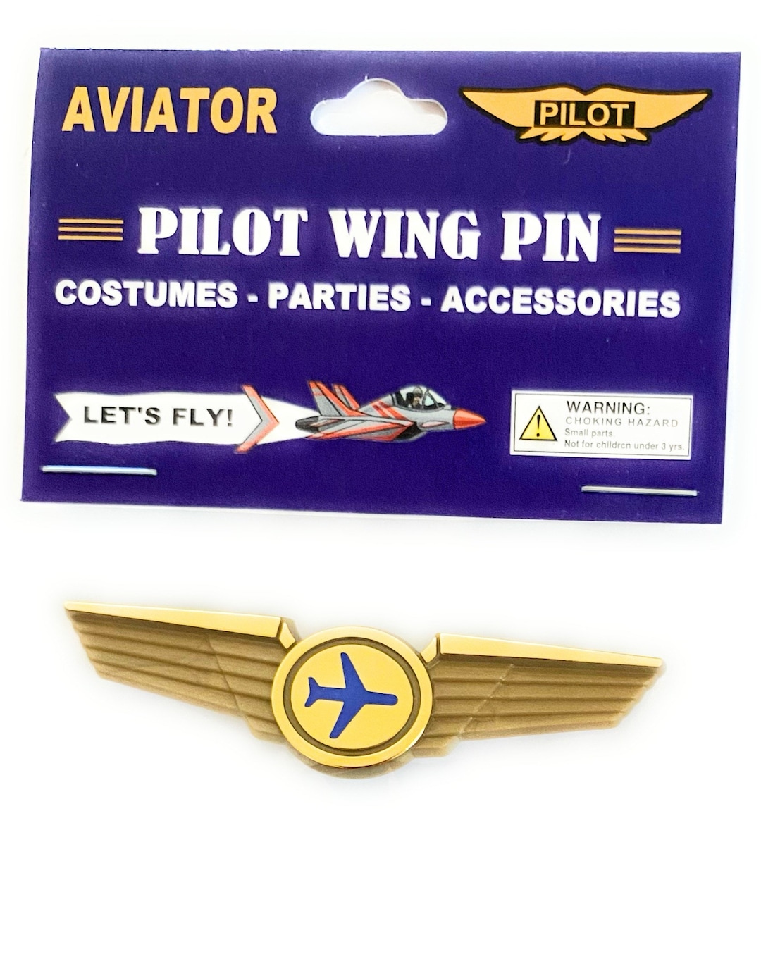 Airlines Pilot Pin Airplane Gold Wings Pin in Party Favor Package - Etsy
