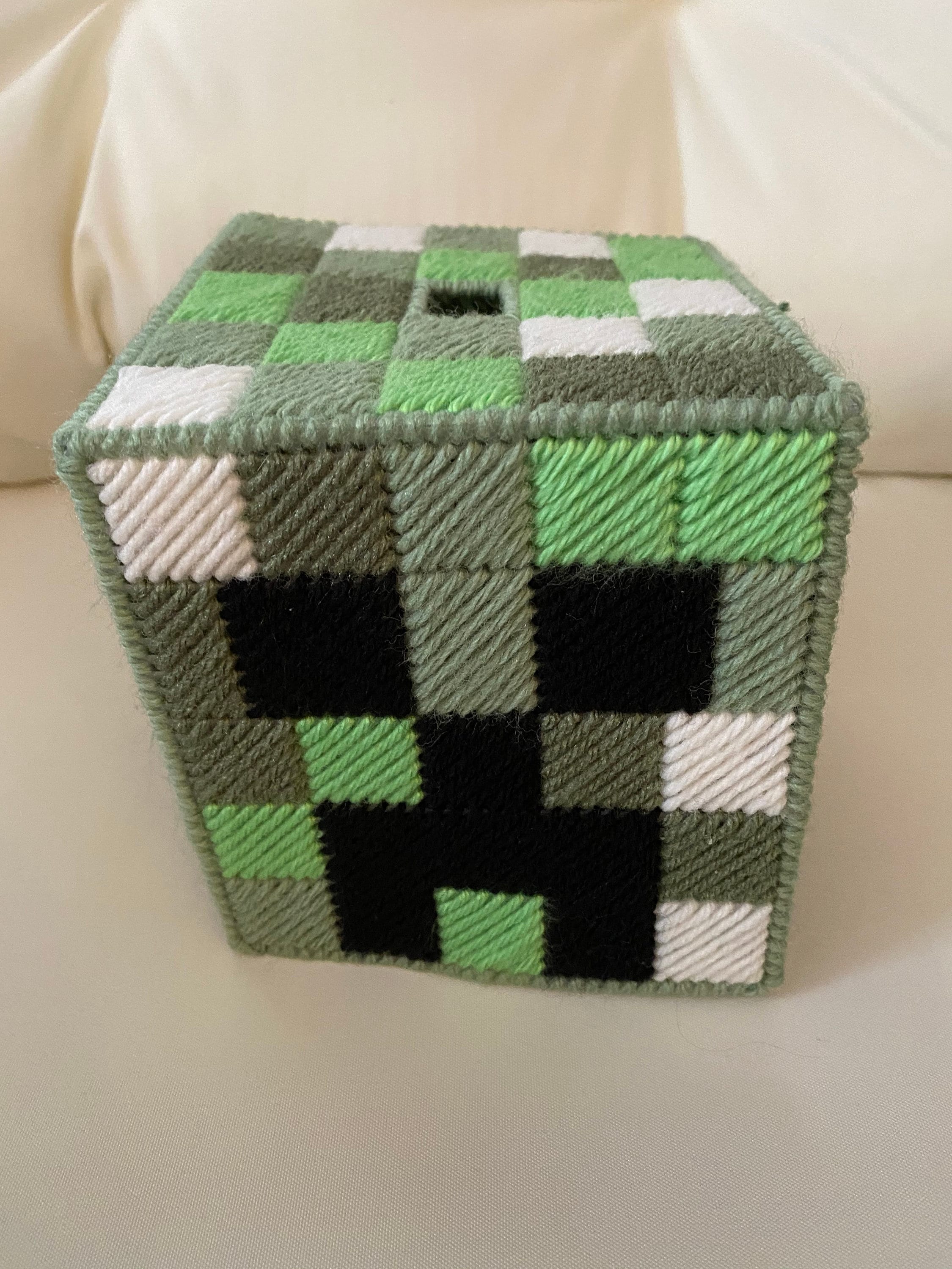 Minecraft Tissue Box - Etsy
