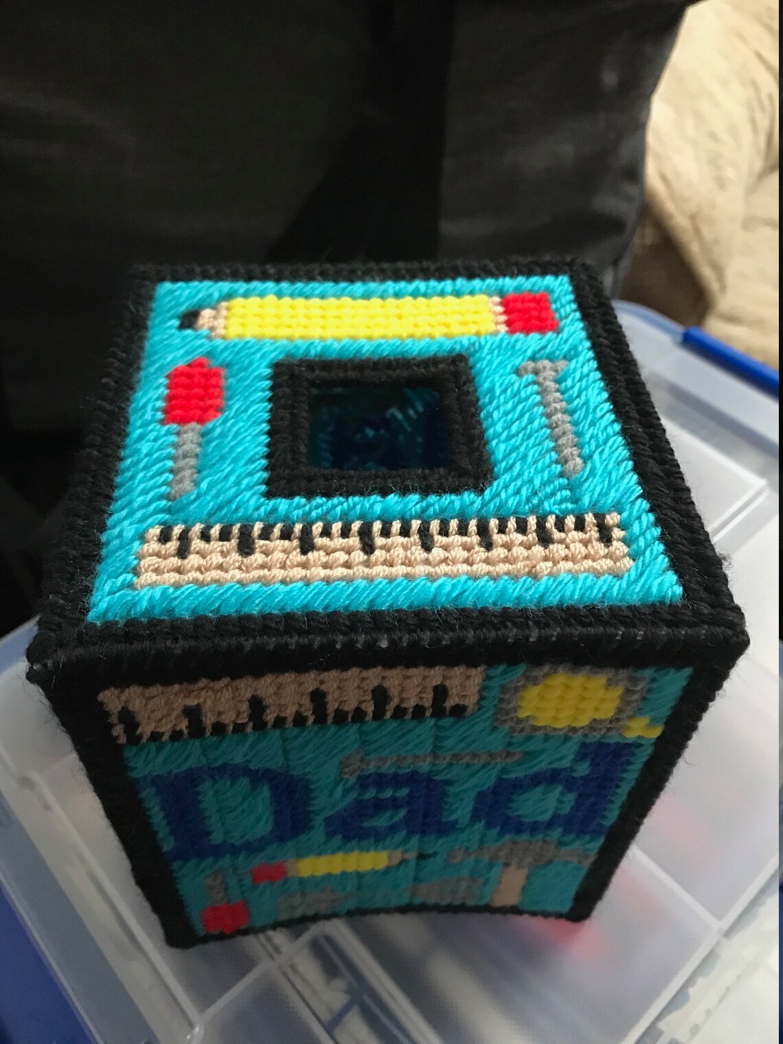 Dad Tool Tissue Box - Etsy