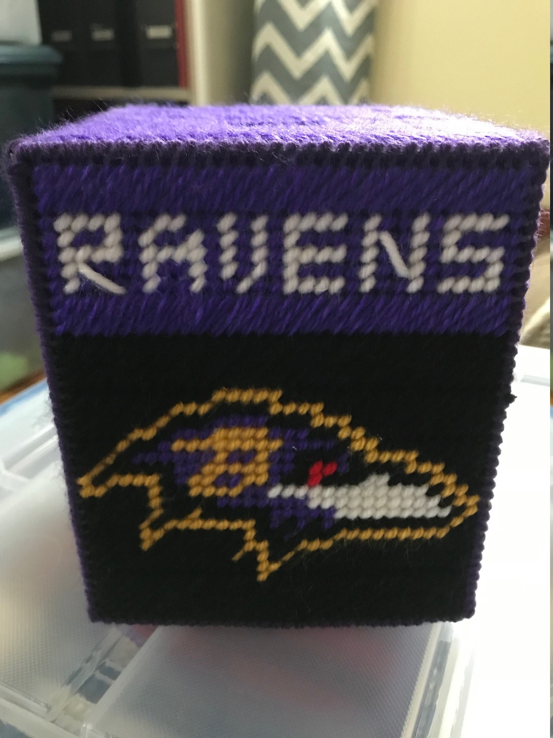 Ravens Tissue Box - Etsy
