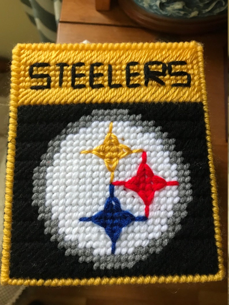 Steelers Tissue Box - Etsy