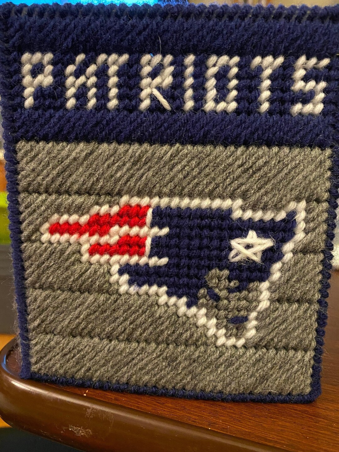Patriots Tissue Box - Etsy