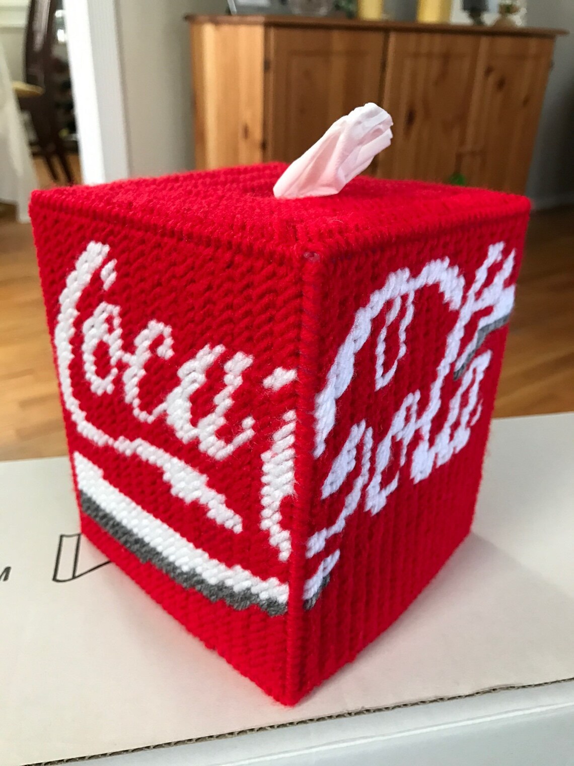 Coca Cola Tissue Box - Etsy