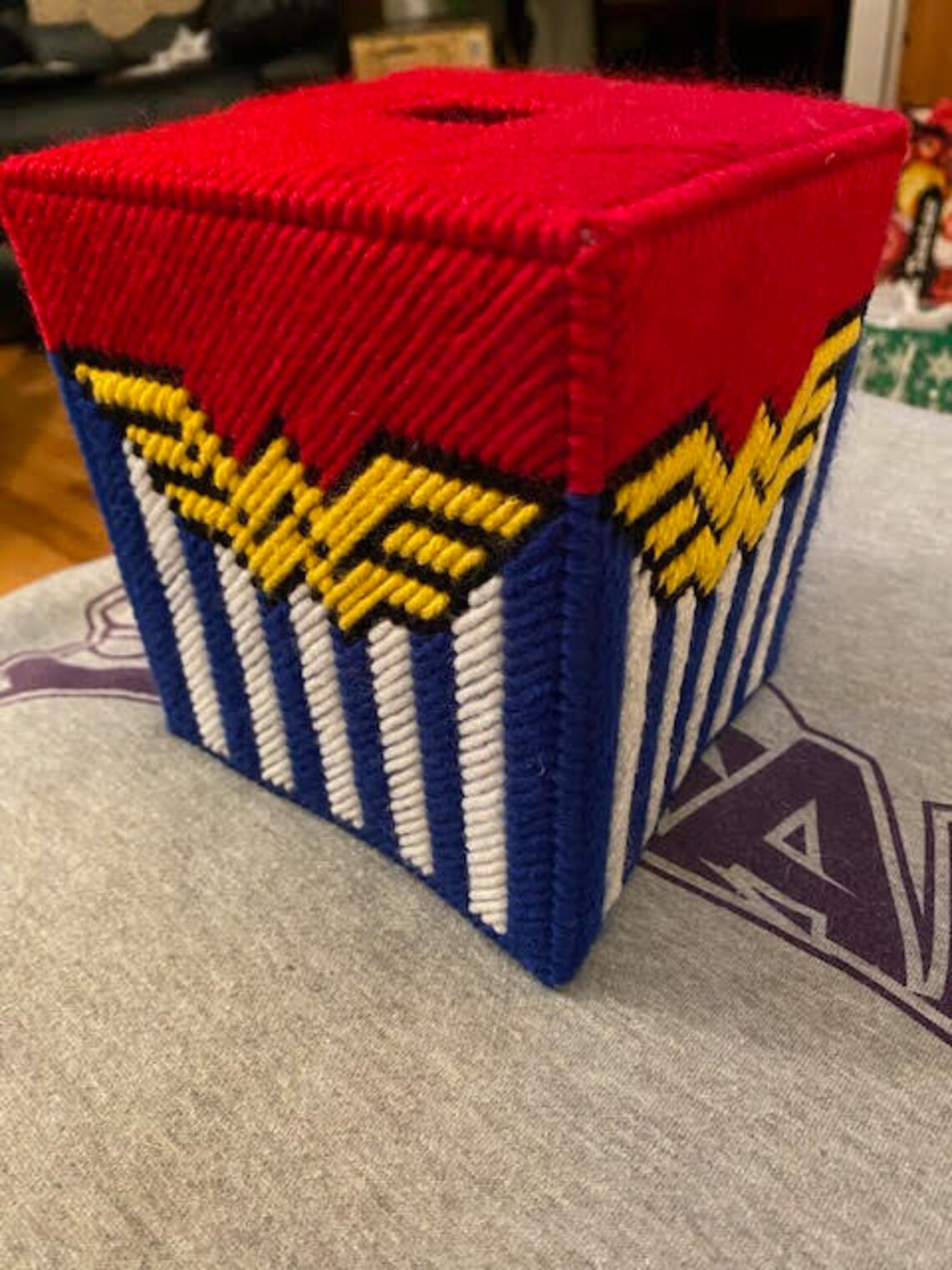 Wonder Woman Tissue Box - Etsy
