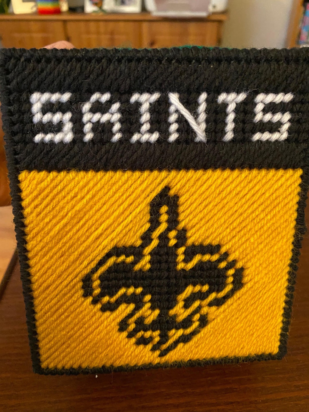 Saints Tissue Box - Etsy
