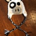 Crocheted Cow Hat With Ear Flaps, Halloween Costume, Farm Hat, Baby Cow ...
