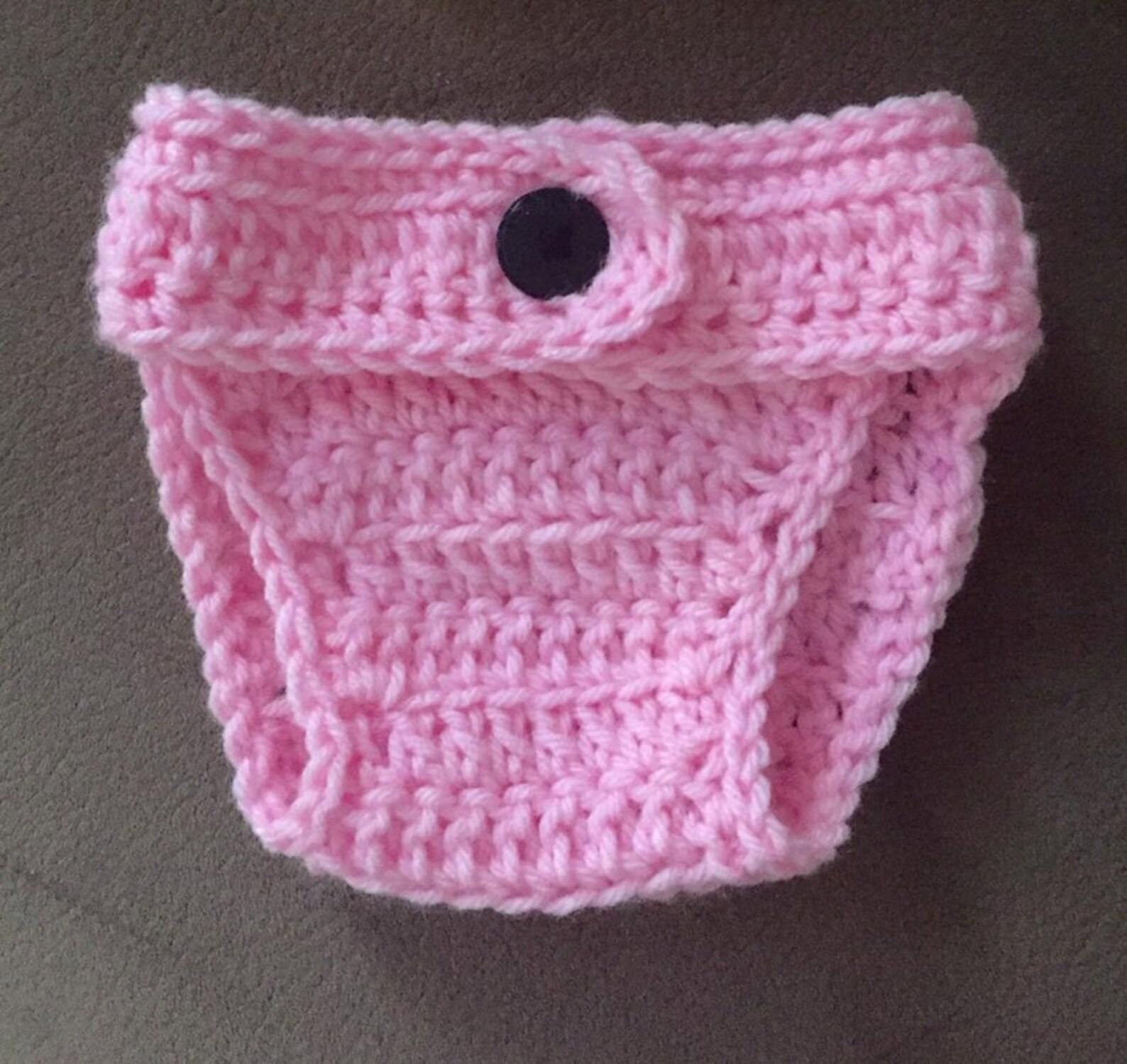 Crocheted Newborn Minion Hat and Diaper Cover Photo Prop Baby Shower ...
