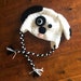 Crochet Dalmation Hat, Spotted Puppy Dog Hat With Ear Flaps, Halloween ...