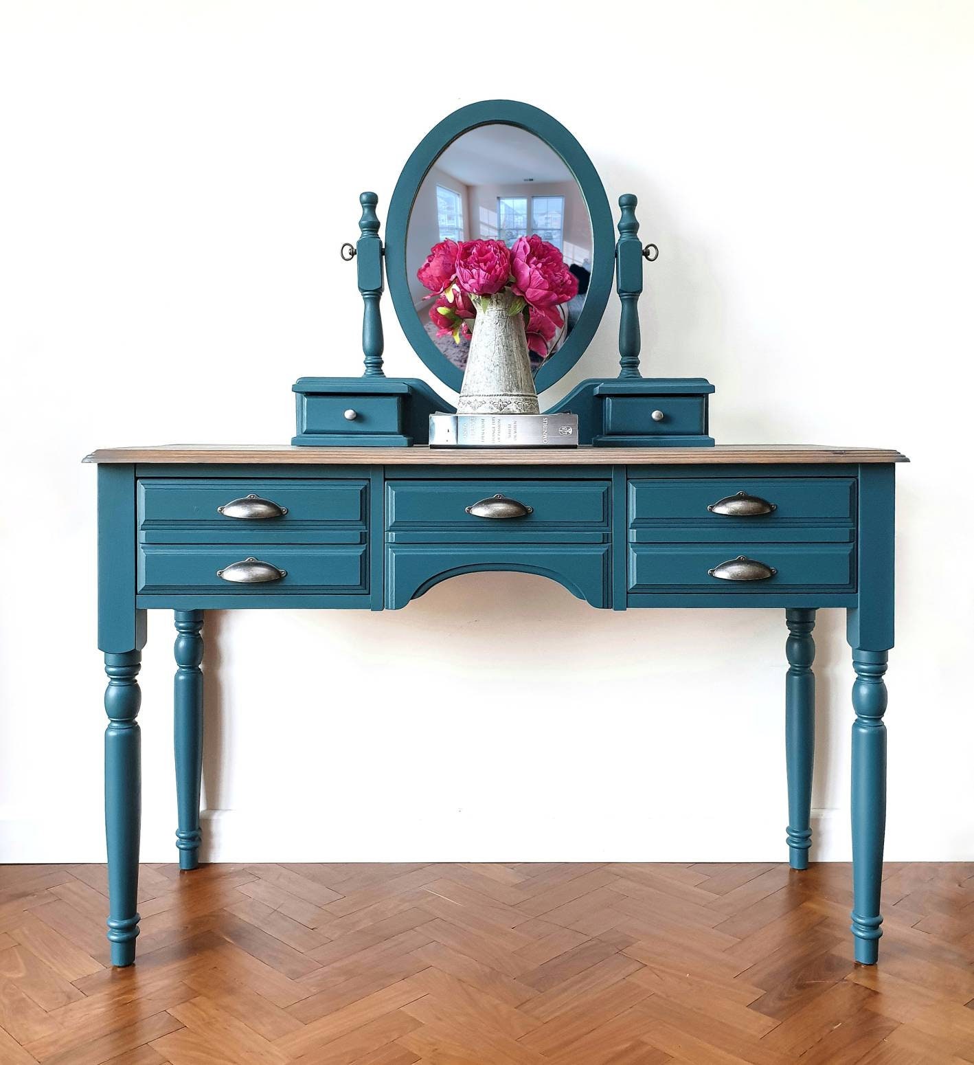 SOLD SOLDPine Dressing Table Vanity Unit Desk with Free | Etsy