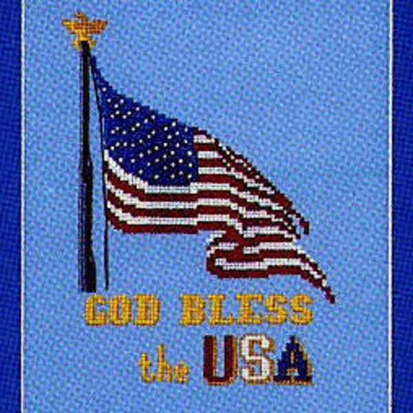 Flag Counted Cross Stitch - Etsy