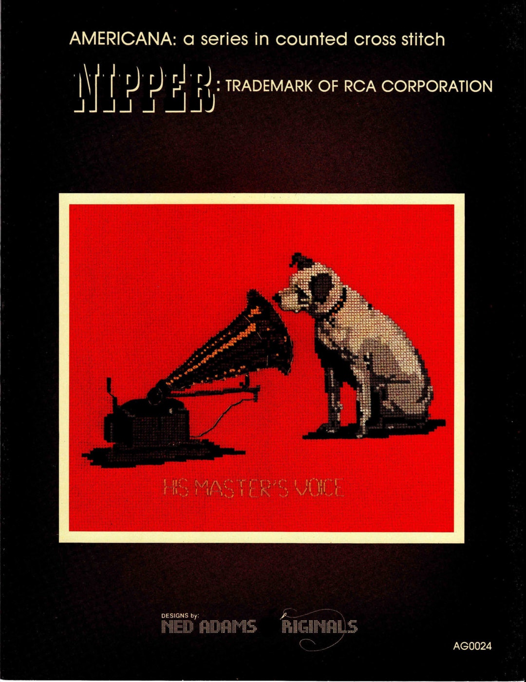 CHART of Rca's Nipper Pattern in Counted Cross Stitch - Etsy